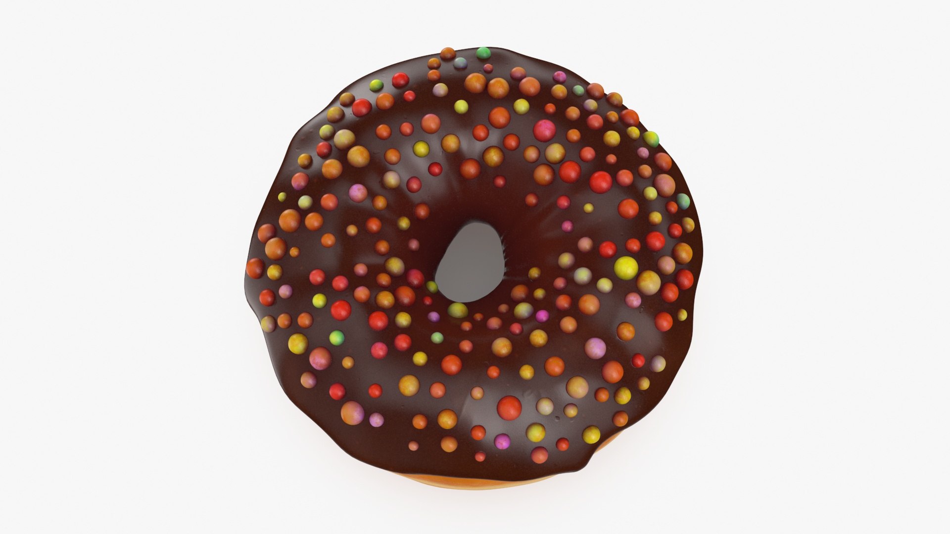 Stylized Donut 4 3D - TurboSquid 2254382