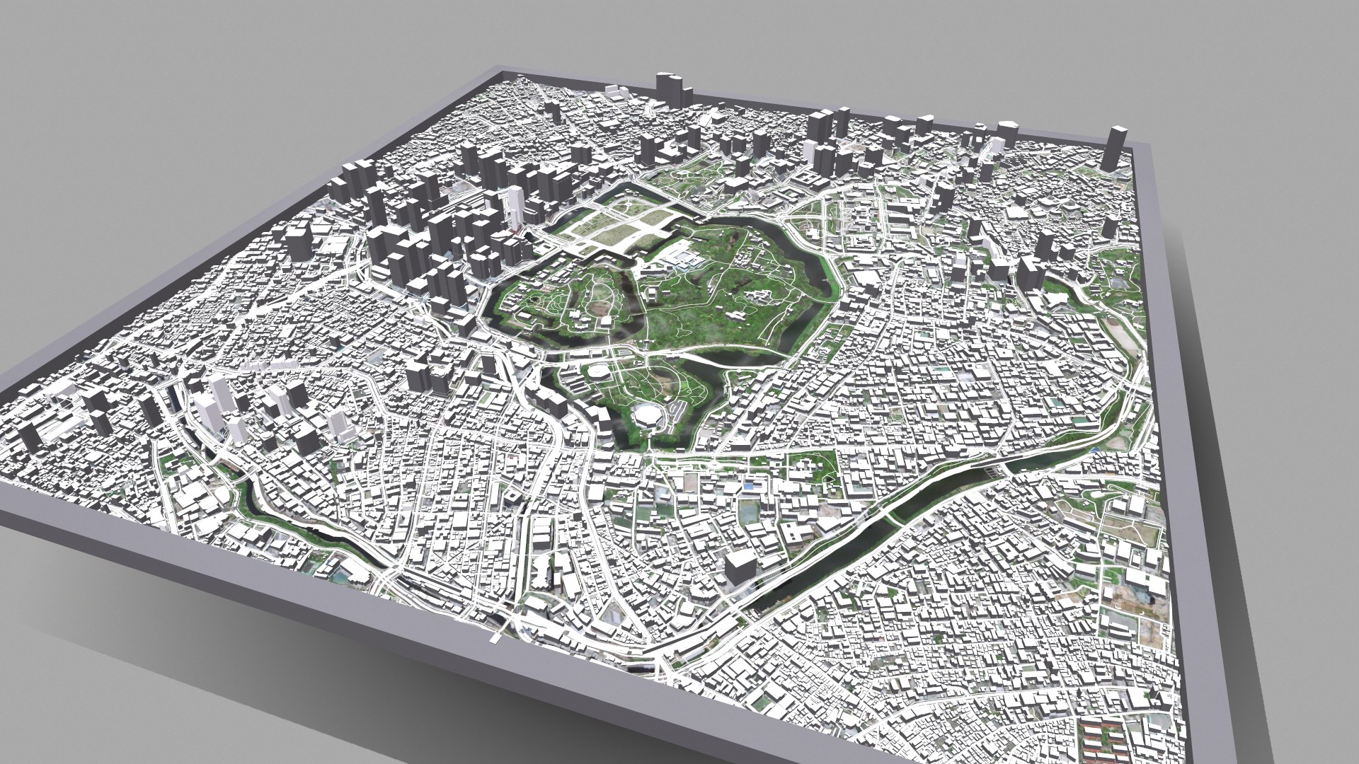 Cityscape Tokyo Japan 3D - TurboSquid 1918733