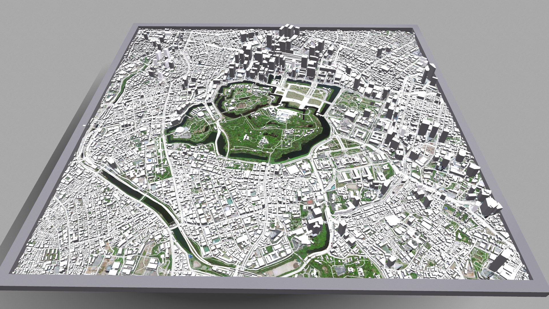 Cityscape Tokyo Japan 3D - TurboSquid 1918733