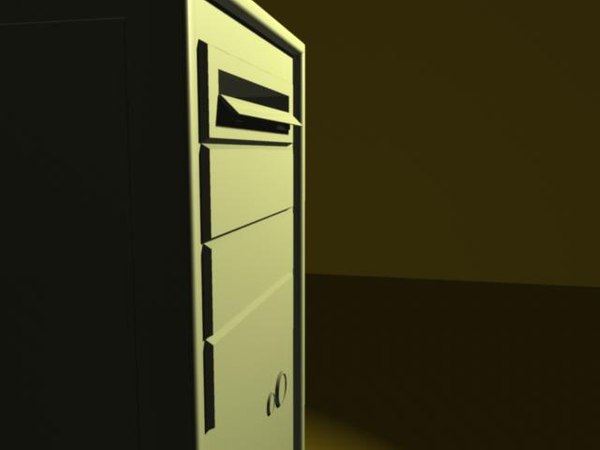 computer tower 3d model