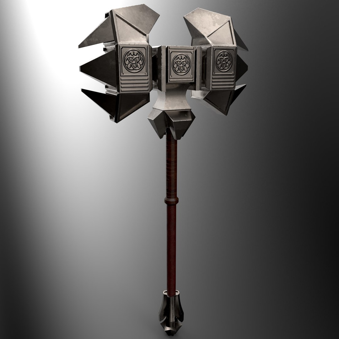 3D Model Hammer Gaming Asset - TurboSquid 1595636