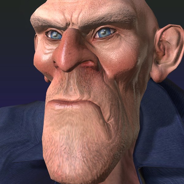 3D model Realistic old Man - TurboSquid 1967429