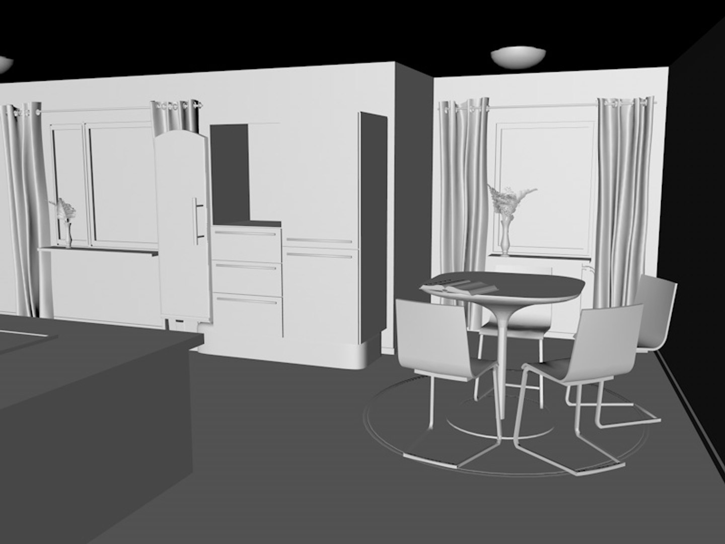 loose interior 3d model