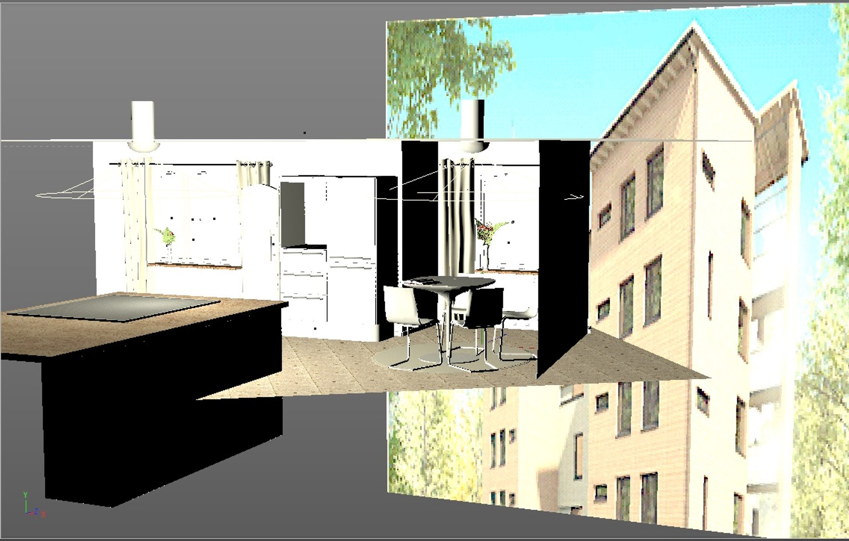 loose interior 3d model