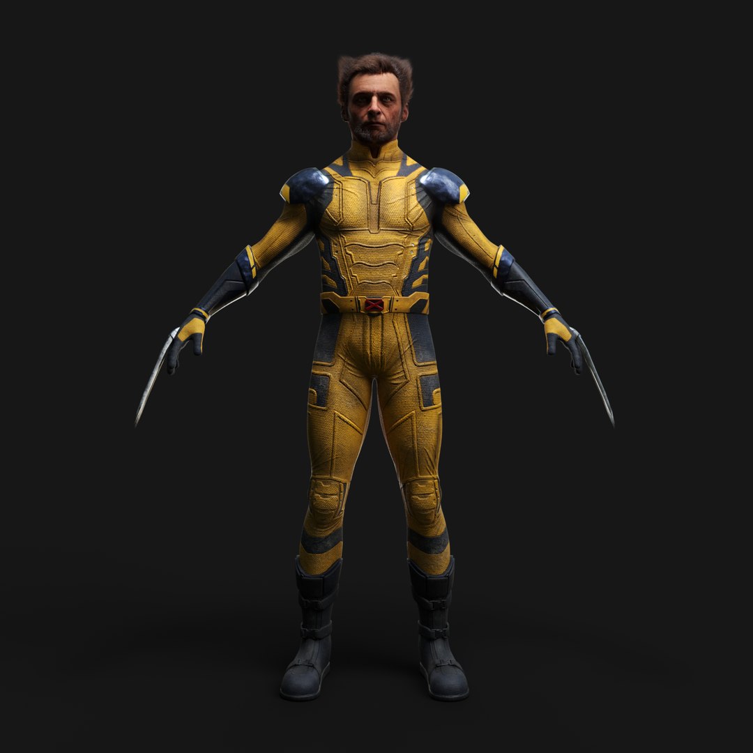 3D Wolverine MCU Version, Xmen - TurboSquid 2226988