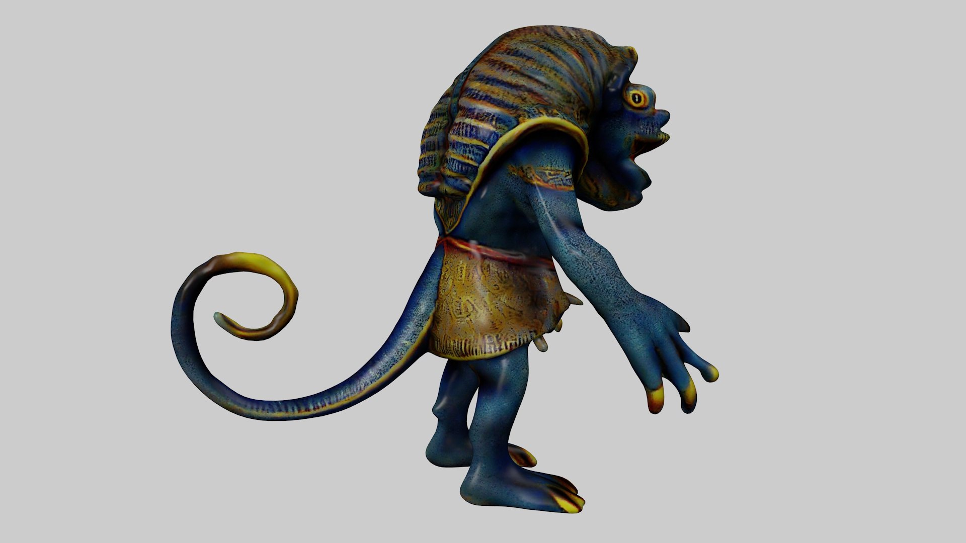 3D Egyptian Monster 2 - TurboSquid 2169568