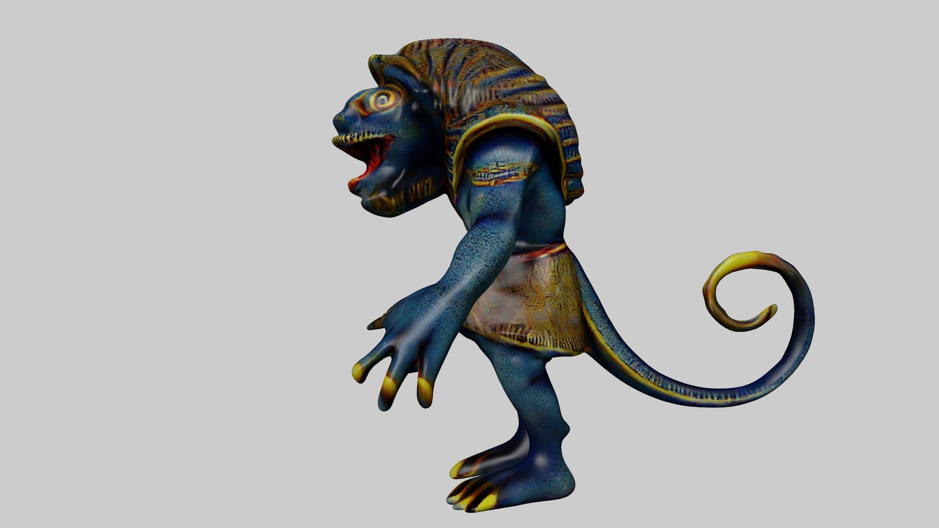 3D Egyptian Monster 2 - TurboSquid 2169568