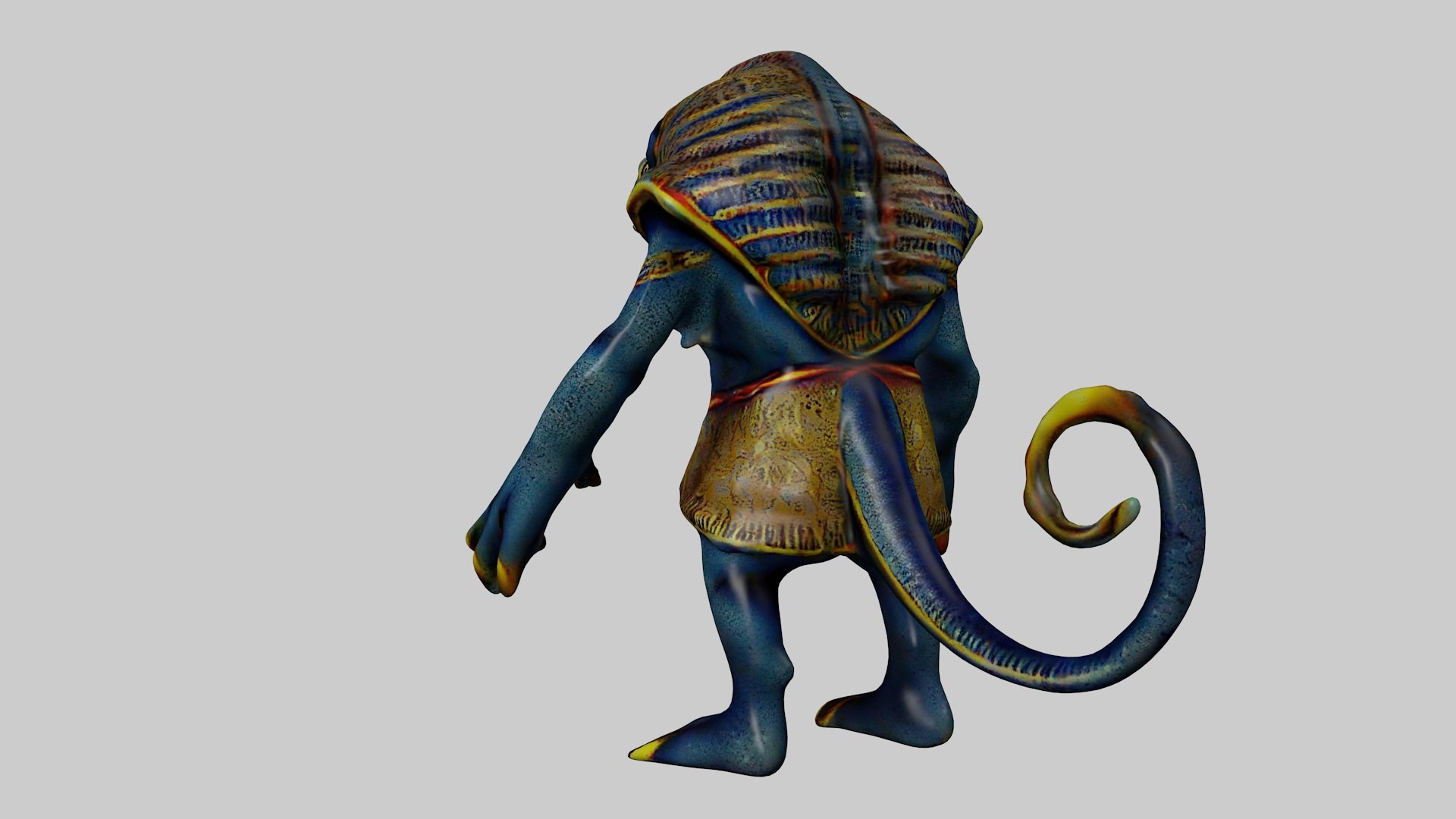 3D Egyptian Monster 2 - TurboSquid 2169568