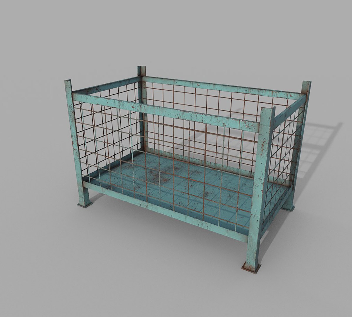 3D Metal Cage - TurboSquid 1765122