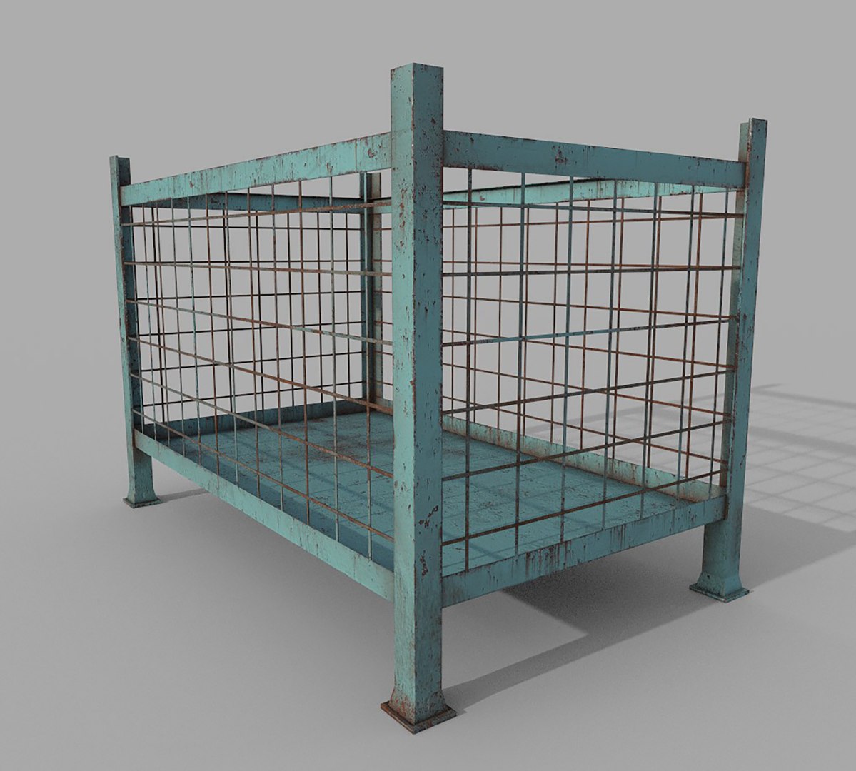 3D Metal Cage - TurboSquid 1765122