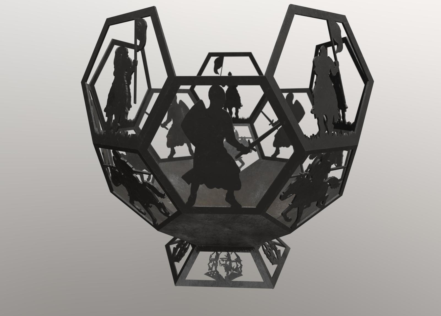 3D Hearth Fireplace Russia Model - TurboSquid 1573120