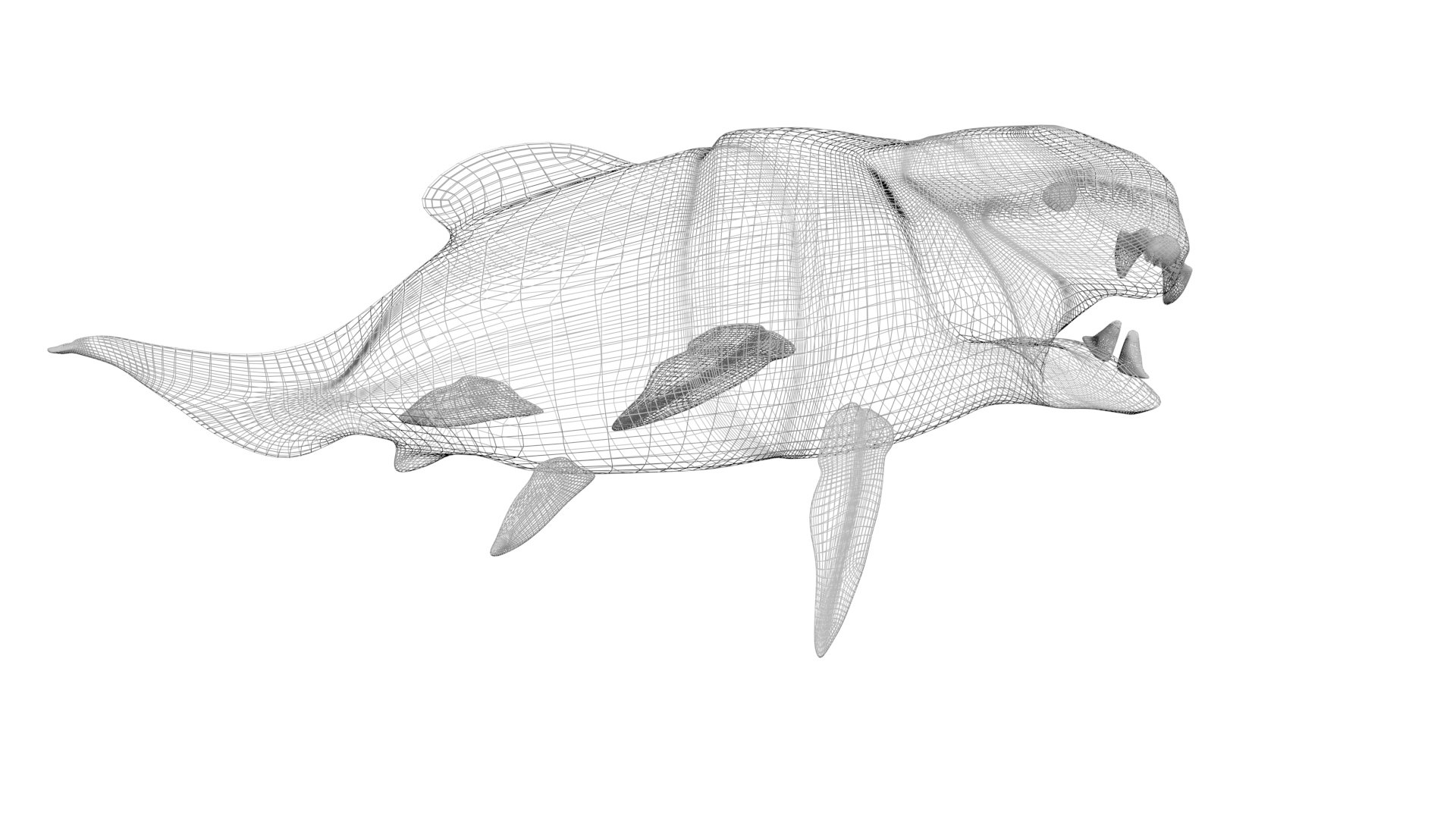 3D Dunkleosteus Model - TurboSquid 1927376
