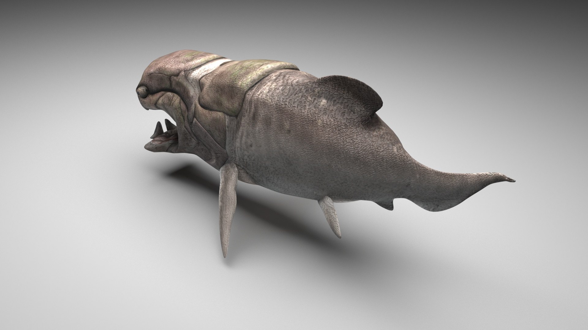 3D Dunkleosteus Model - TurboSquid 1927376
