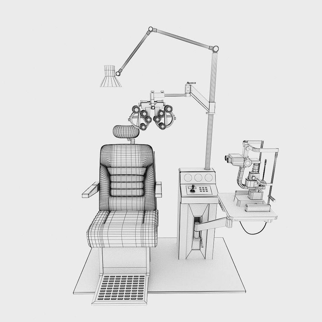 3D Model Eye Exam - TurboSquid 1831568