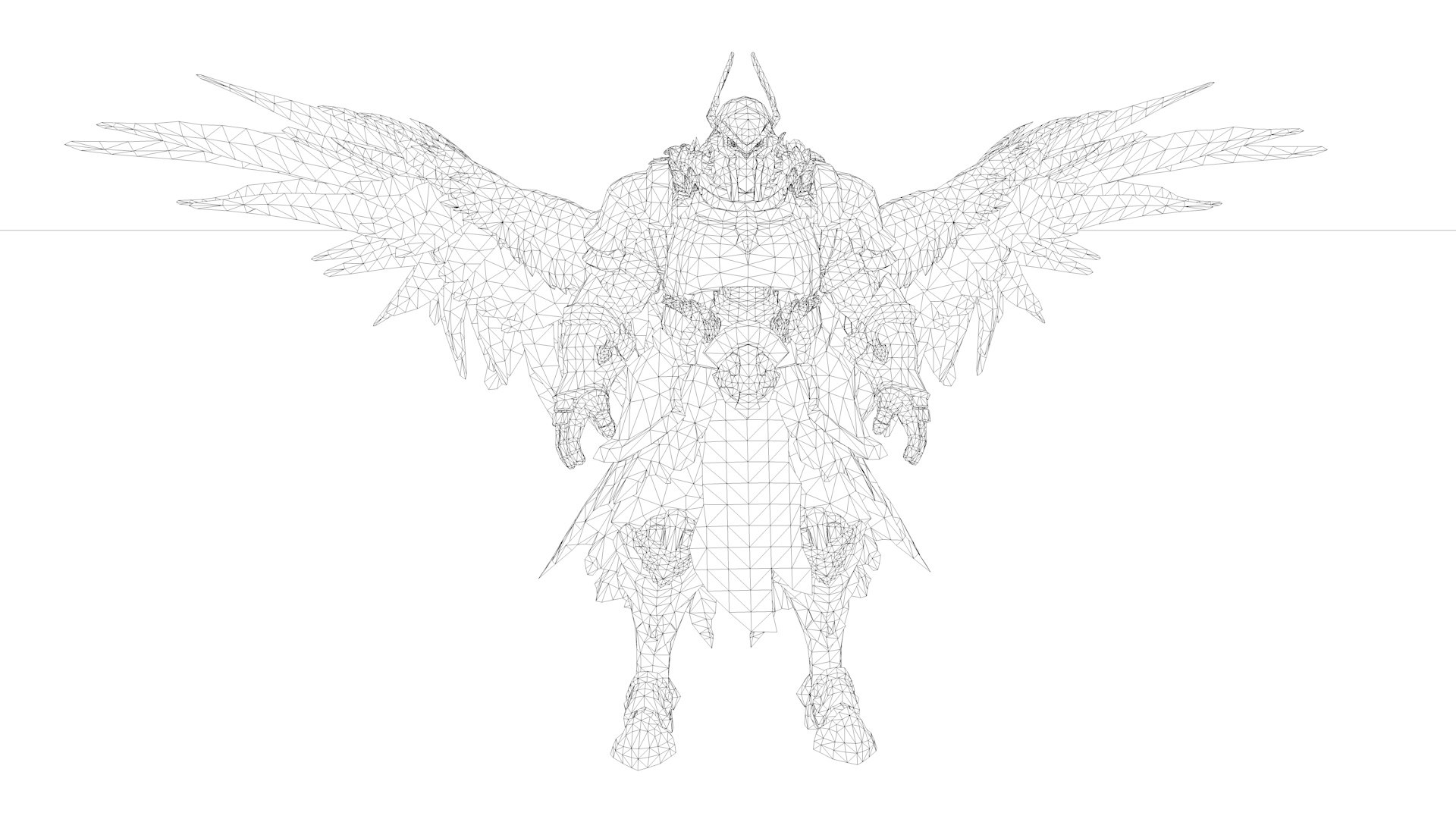 3D Angel Rigged And Animated Model - TurboSquid 2331430