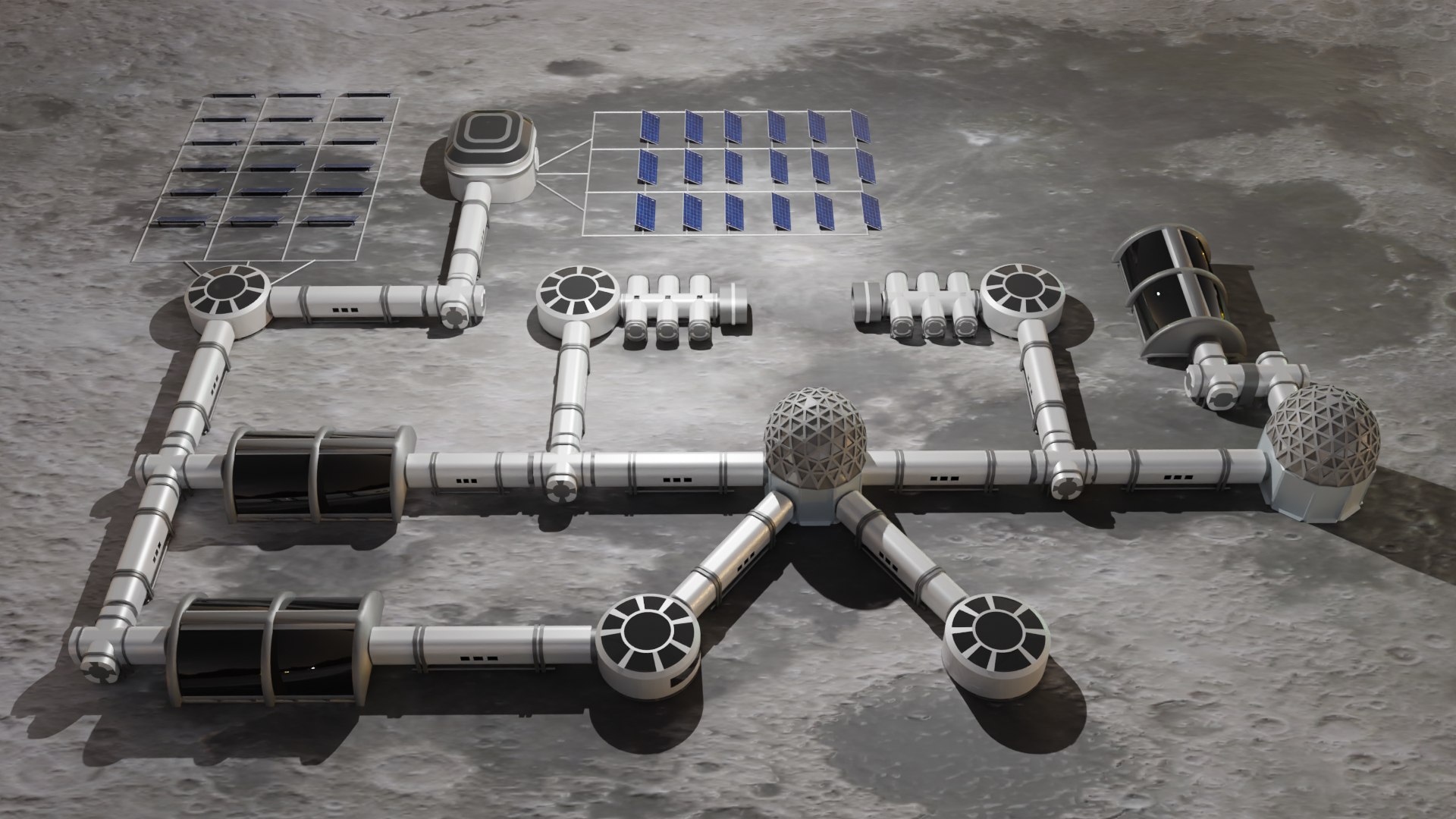 Moonbase 3D Model - TurboSquid 1924078