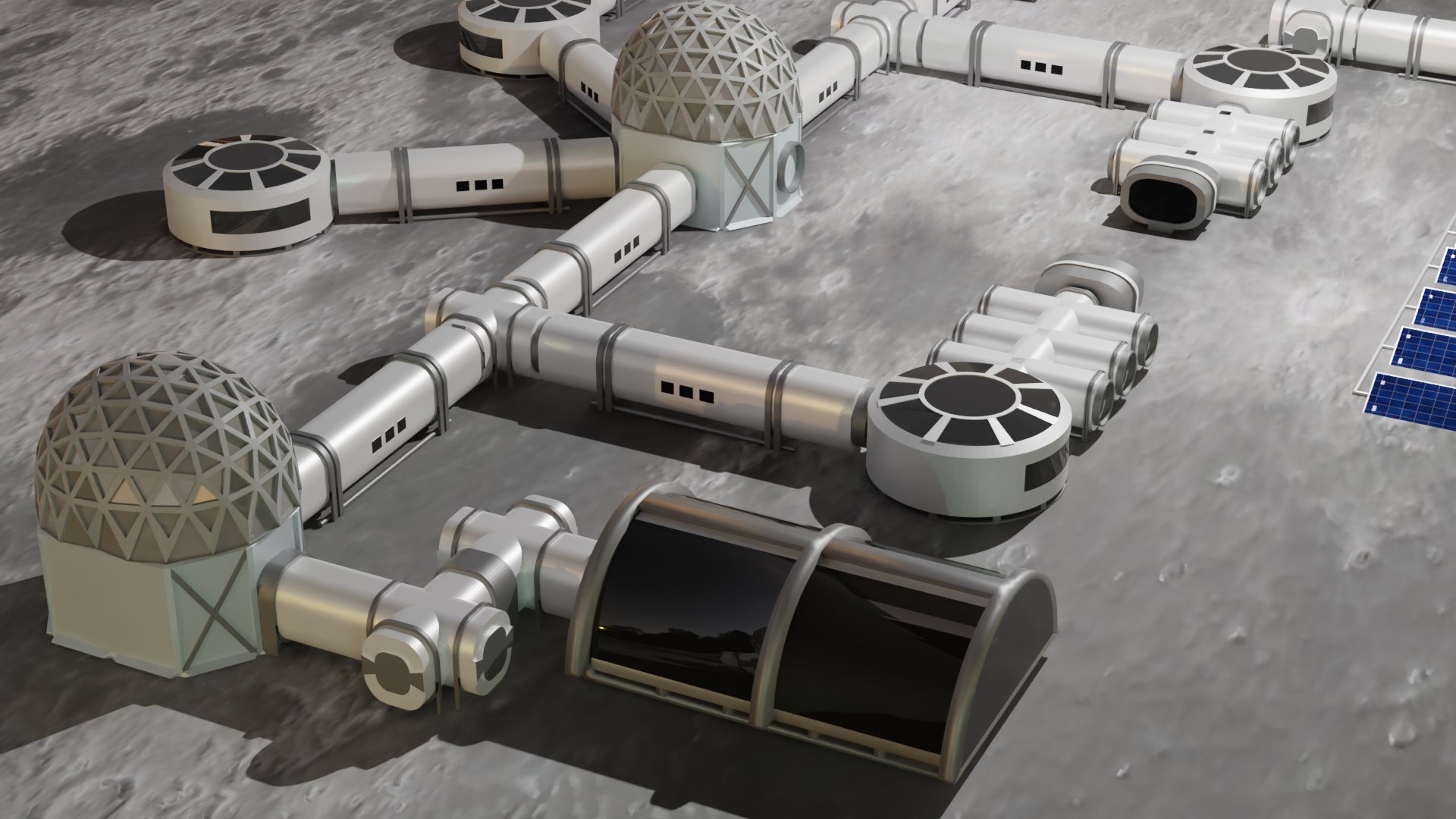 Moonbase 3D Model - TurboSquid 1924078