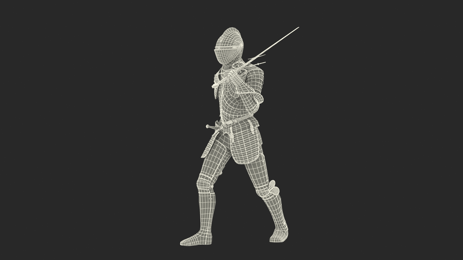 3D Polished Knight Plate Armor - TurboSquid 1528928