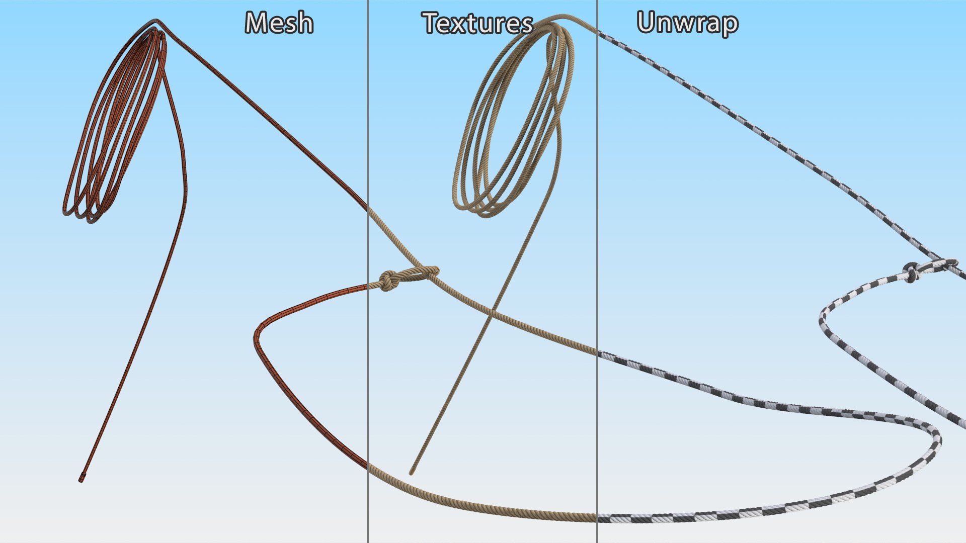 Lasso Rope For Catching Animals Flying Model - TurboSquid 2161837