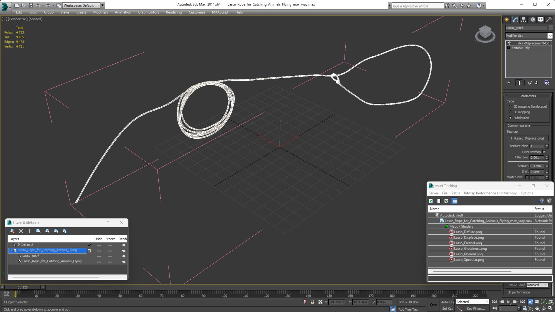 Lasso Rope For Catching Animals Flying Model - TurboSquid 2161837
