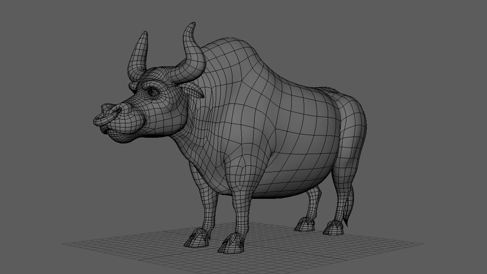 3D Bull Model 3D - TurboSquid 1990974