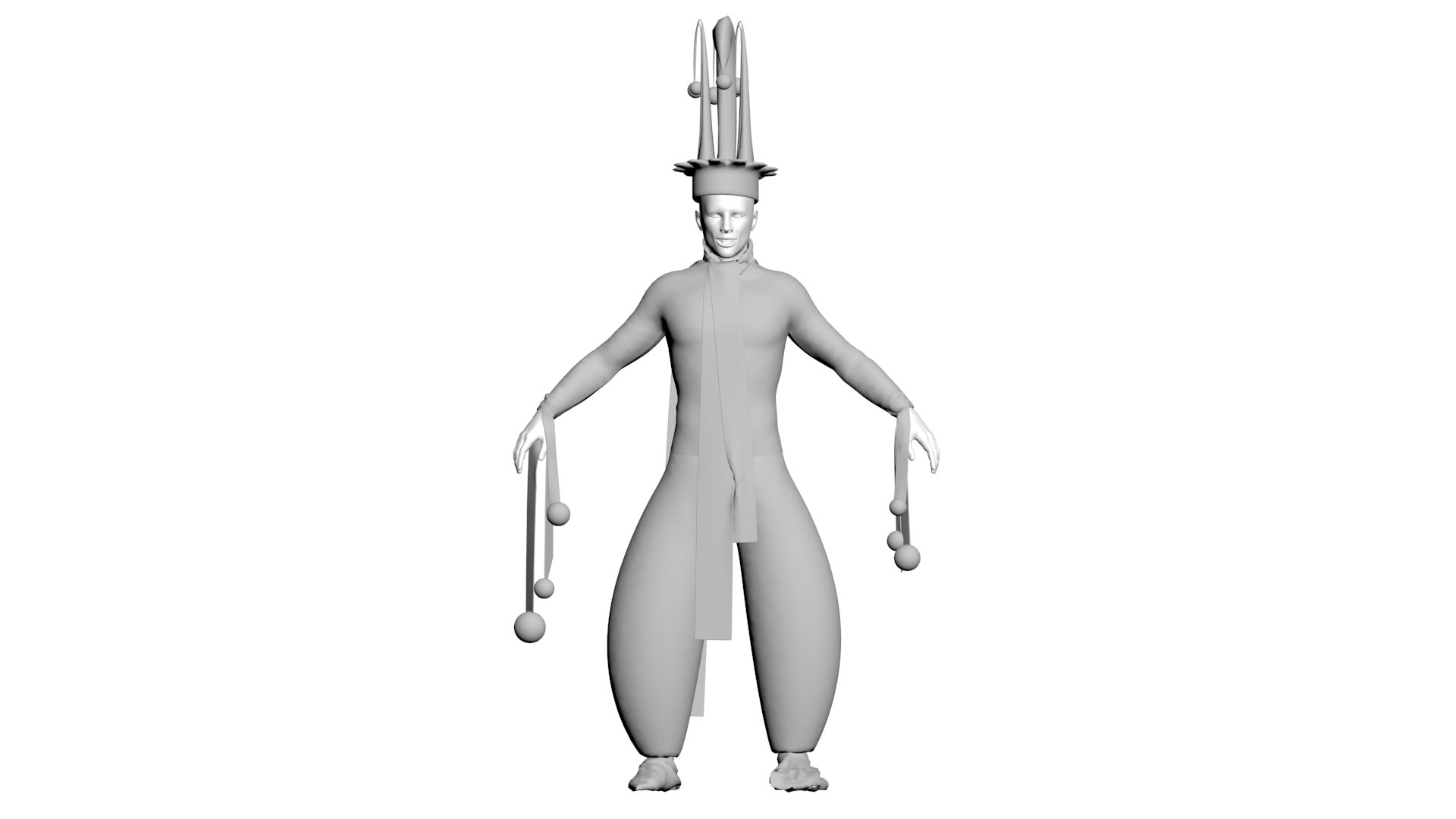 3D Jester Model - TurboSquid 1844491