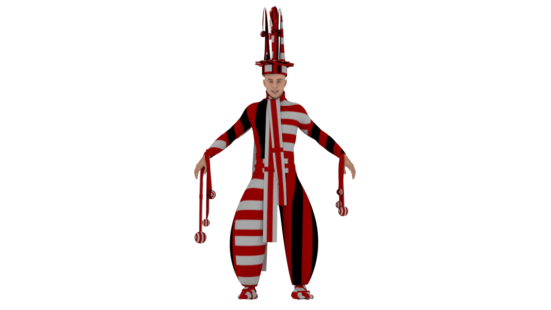 3D Jester Model - TurboSquid 1844491