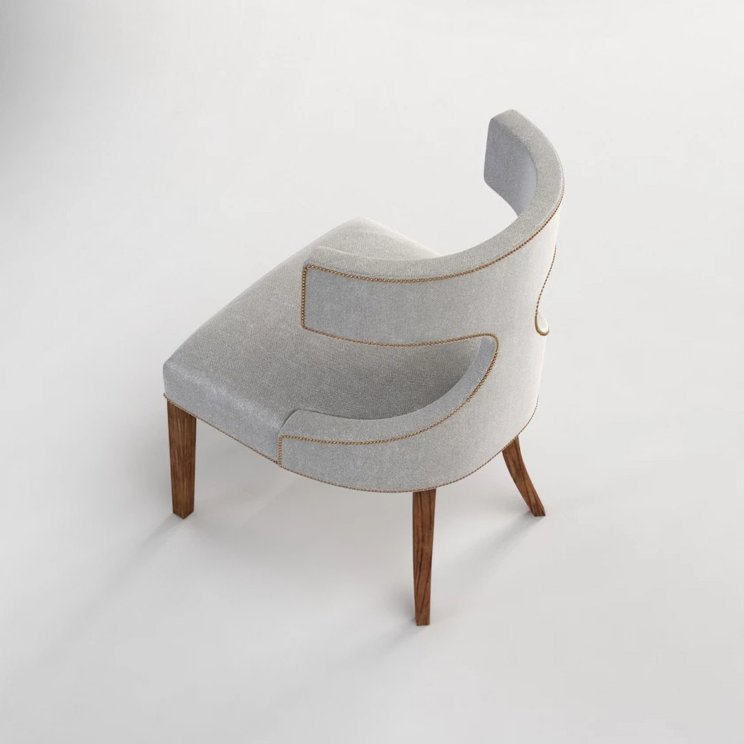 3D Model Rhea Dining Side Chair - TurboSquid 1951799