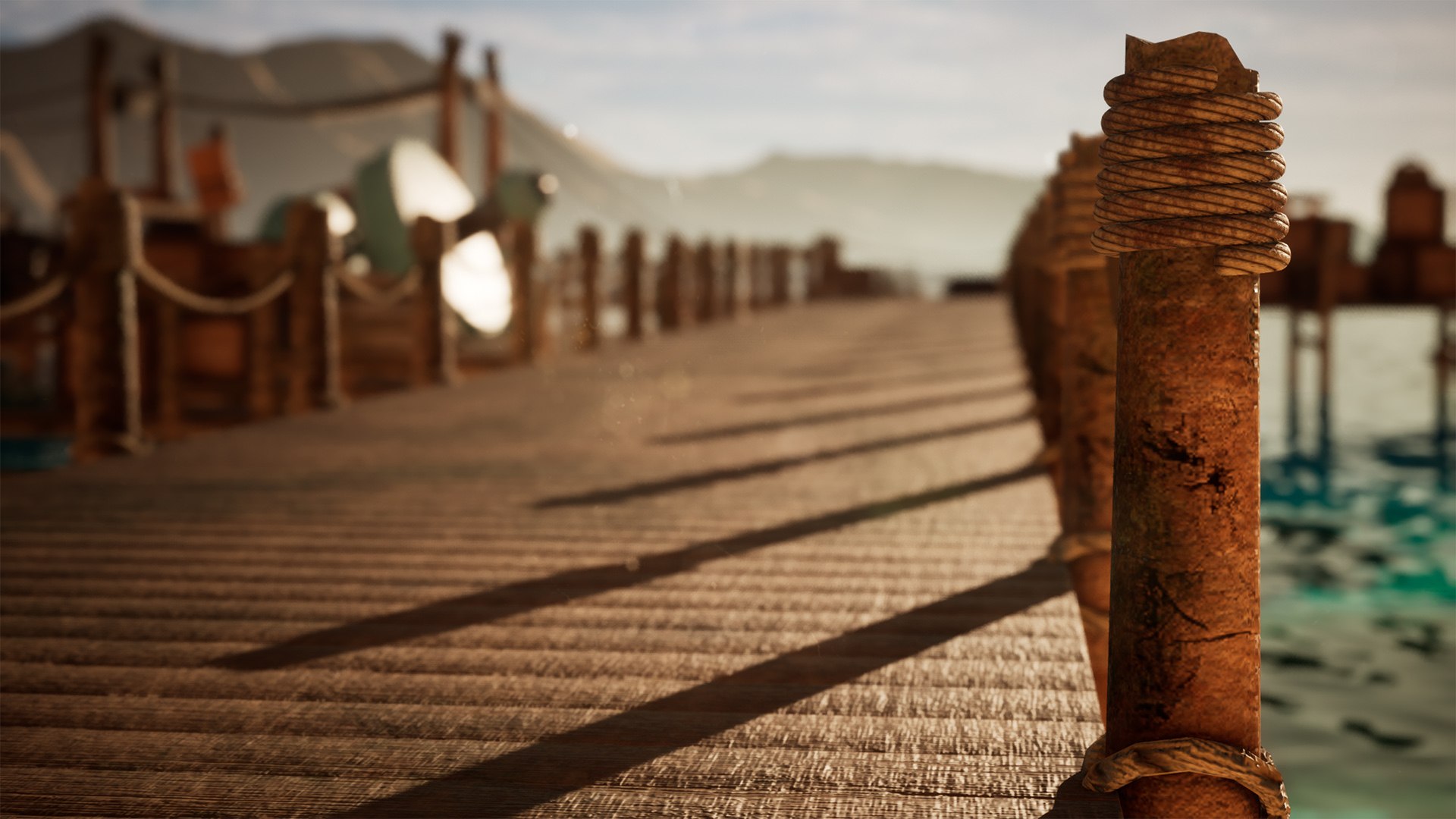 Fishing Dock 35 Assets 3D Model - TurboSquid 2193052