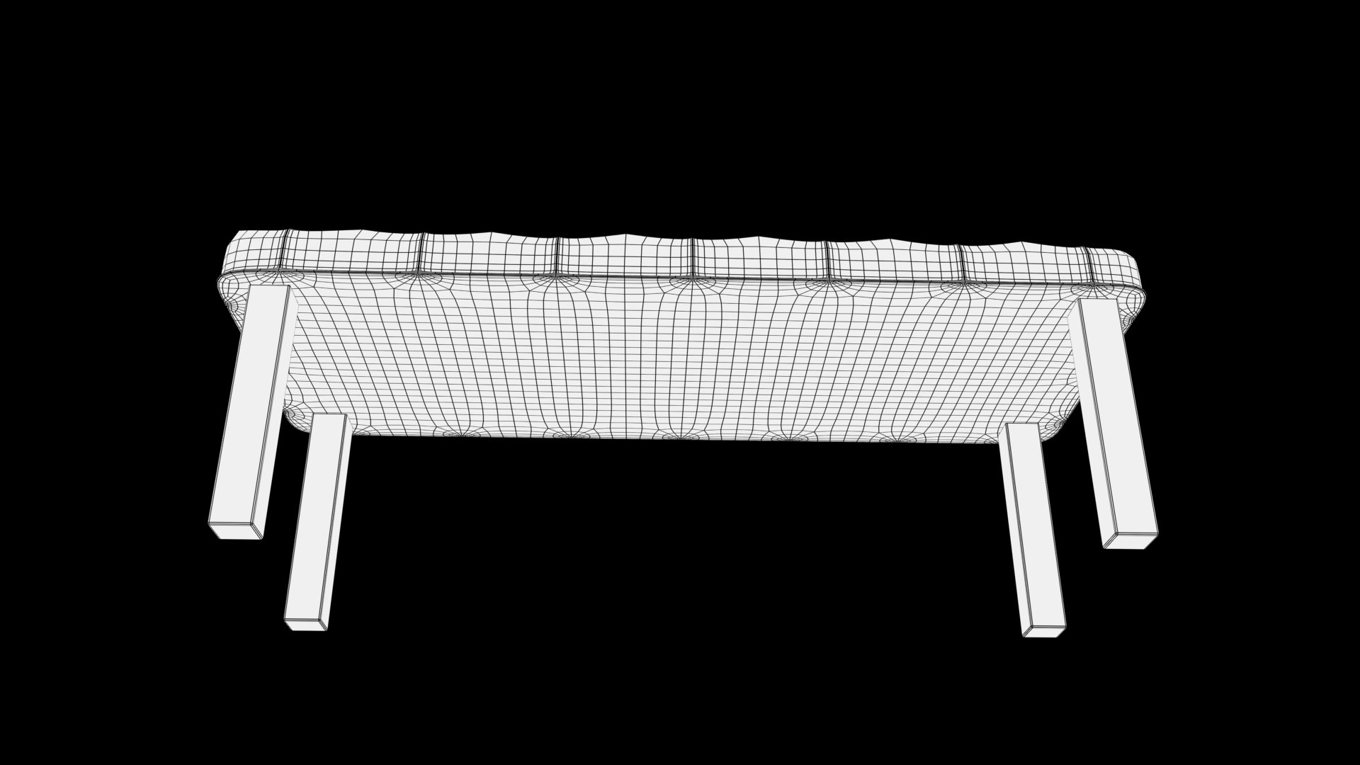 3D stool chair model - TurboSquid 1916704