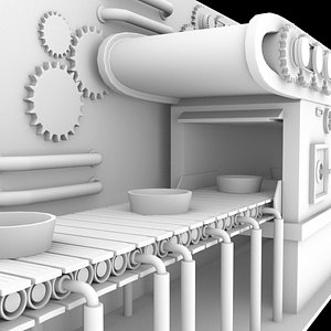 Animated Conveyor Belt 3D Models For Download | TurboSquid