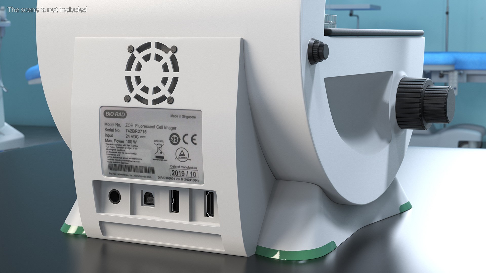 ZOE Fluorescent Cell Imager 3D model - TurboSquid 1878012