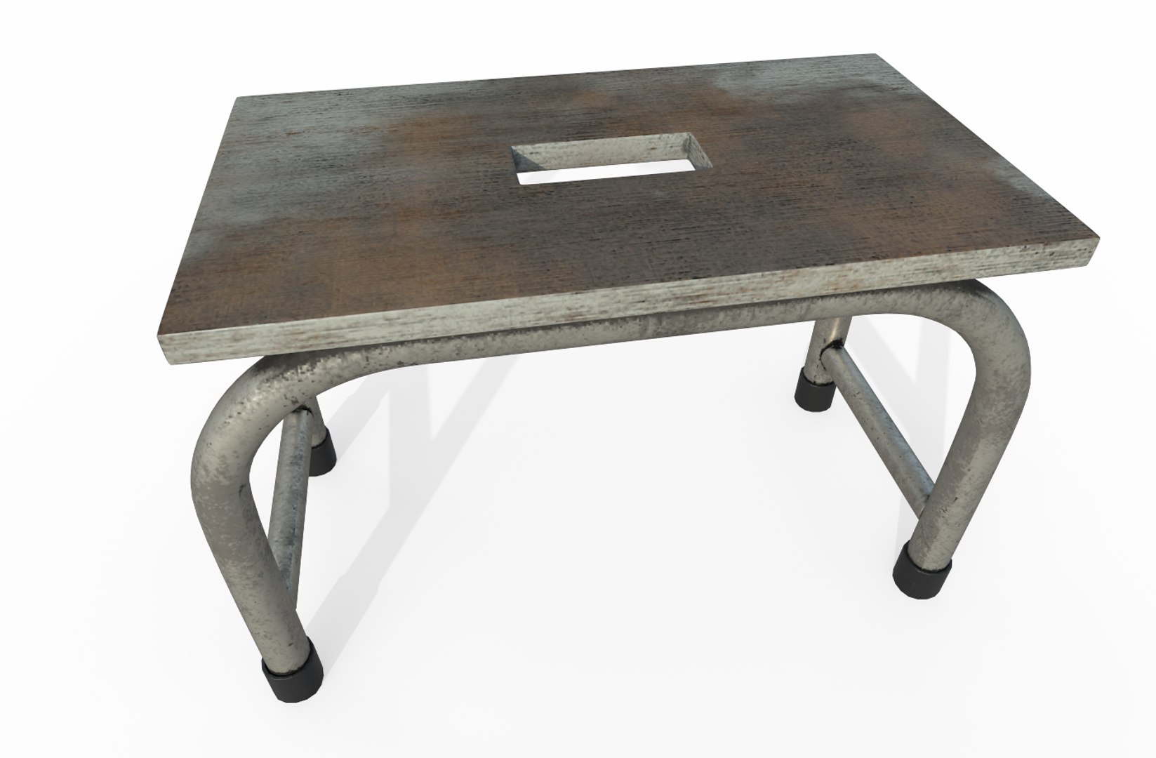 Foot Stool Model - TurboSquid 1398640