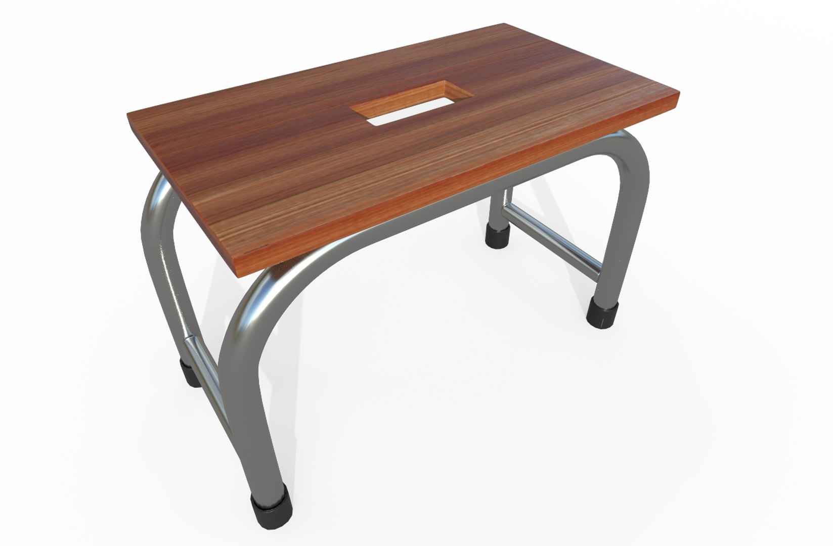 Foot Stool Model - TurboSquid 1398640