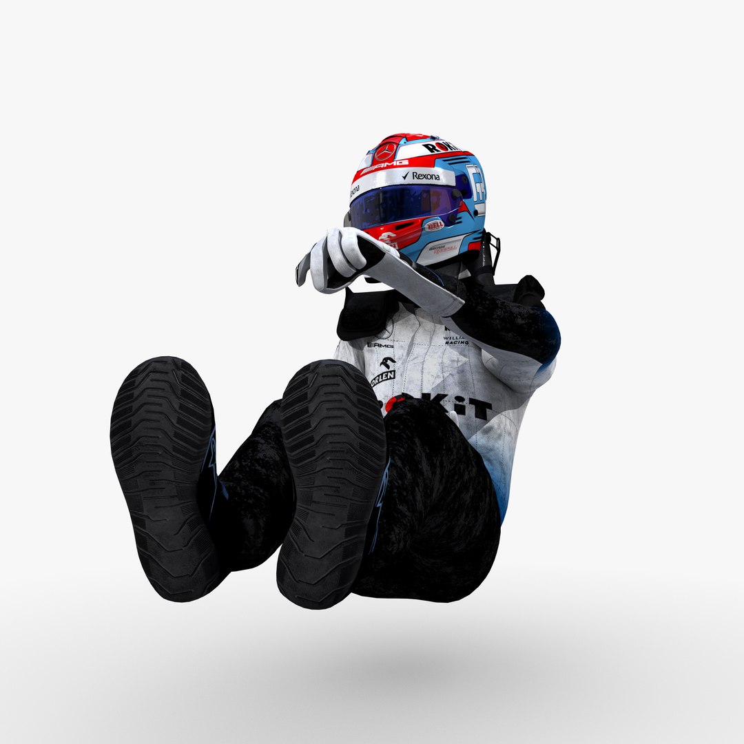 George russell 2019 3D model - TurboSquid 1481510
