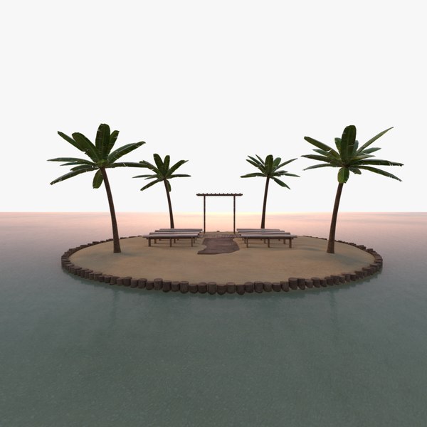 3D Atoll Models | TurboSquid