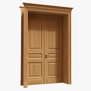 3d model door classic