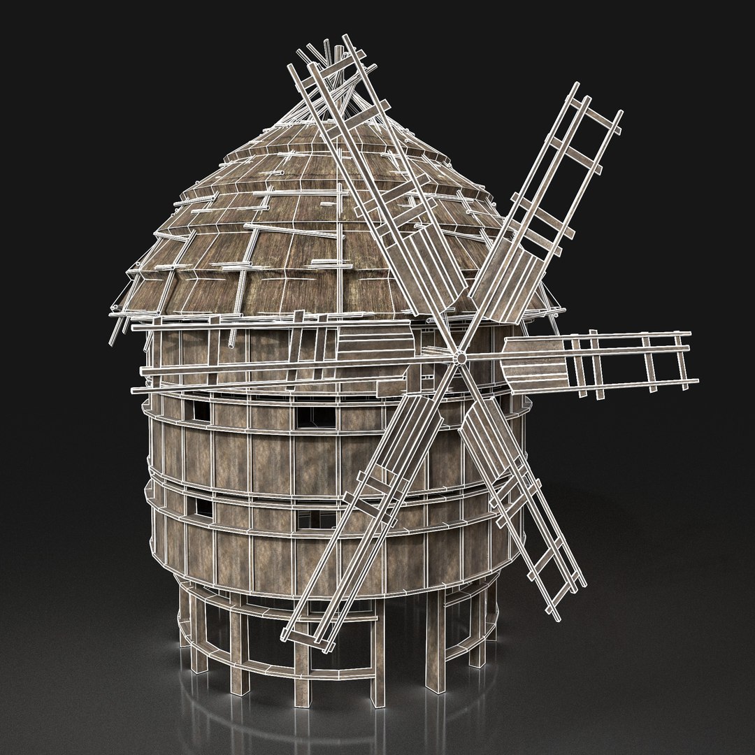 Thatched cottage - 3D model - TurboSquid 1483442