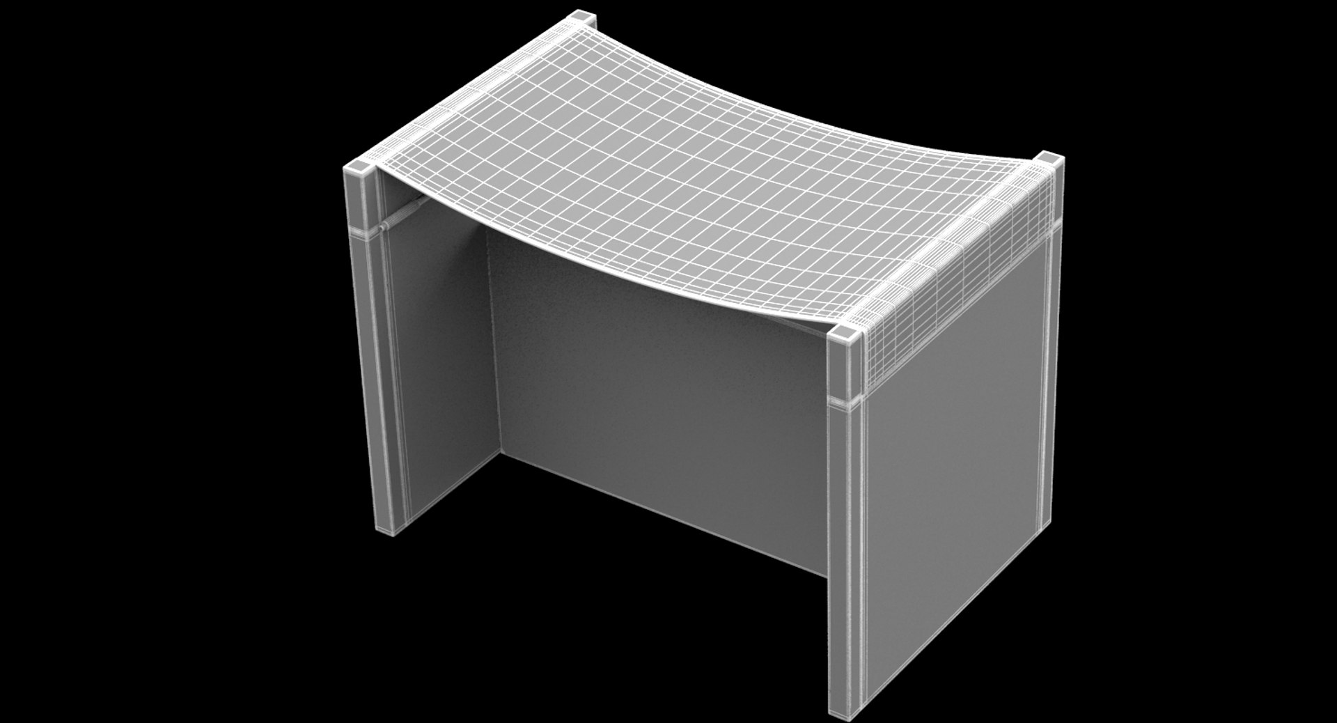 Free 3D caste design roe bench - TurboSquid 1506304