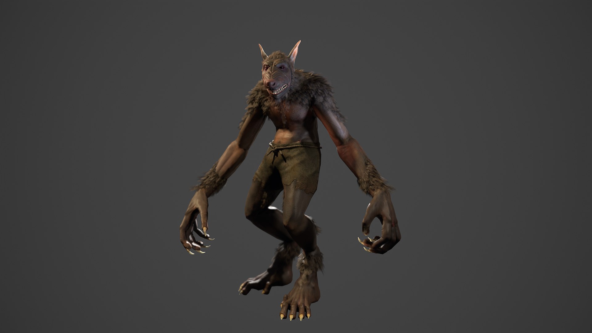 Rat Man 3D Model - TurboSquid 1772624