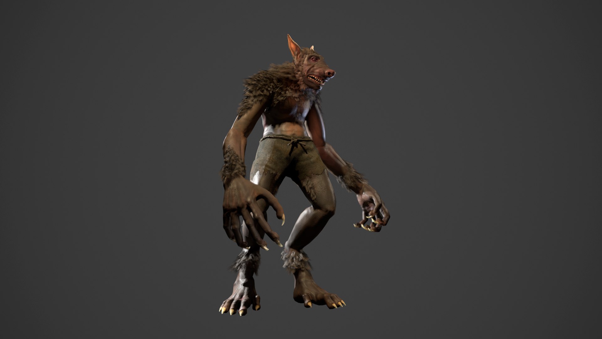 Rat Man 3D Model - TurboSquid 1772624