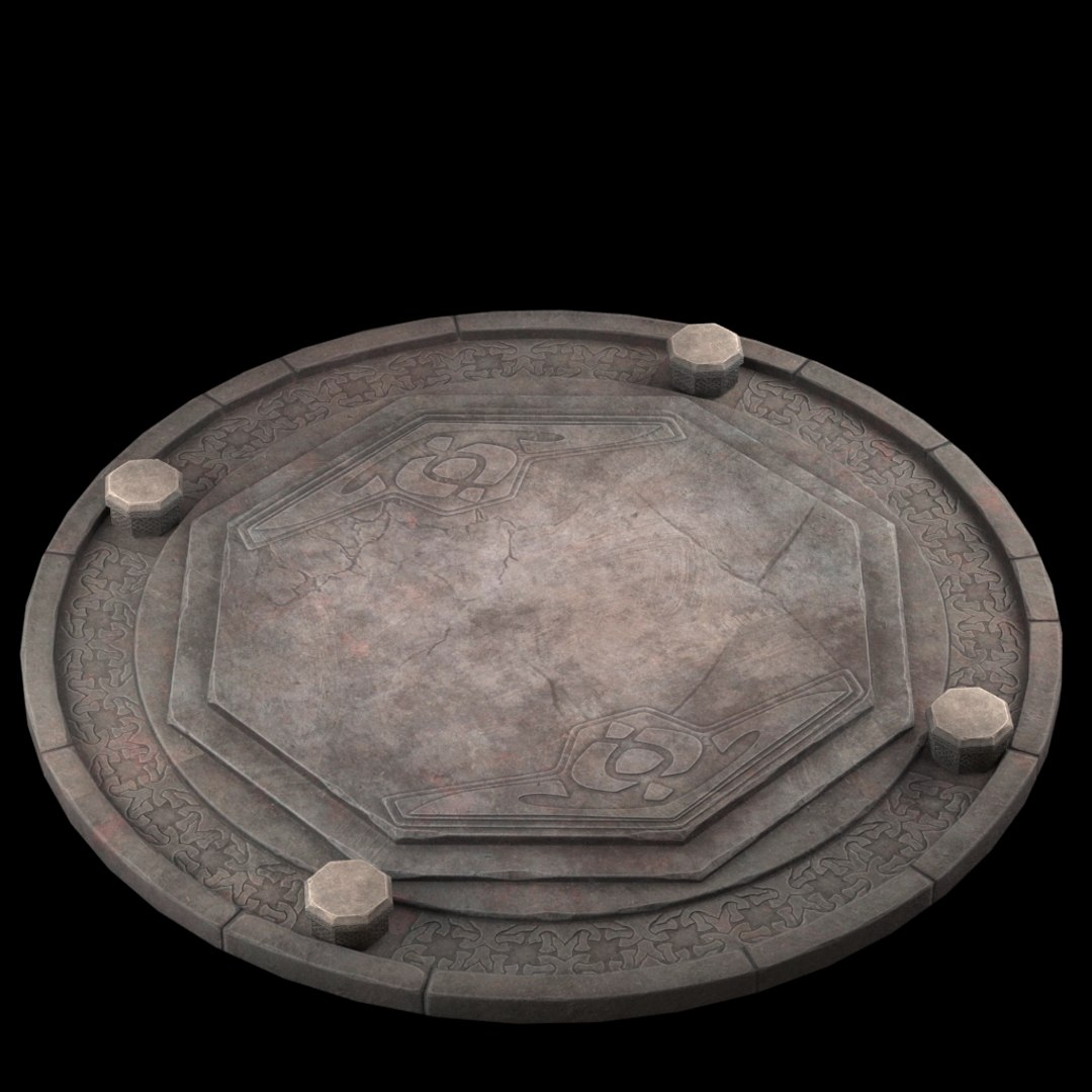 3D Floor Postament - TurboSquid 1479693