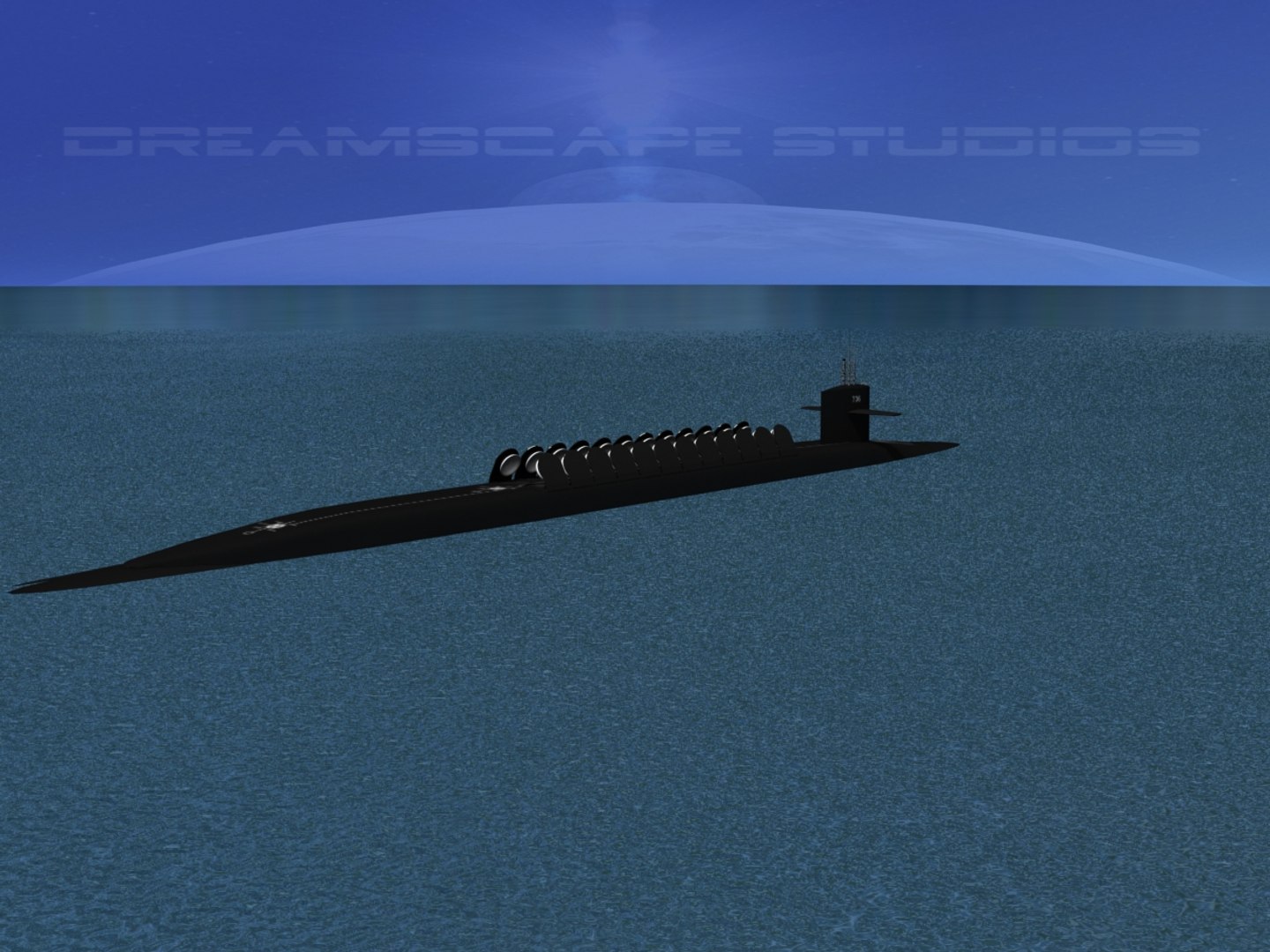 3d Missile Ohio Class Submarines