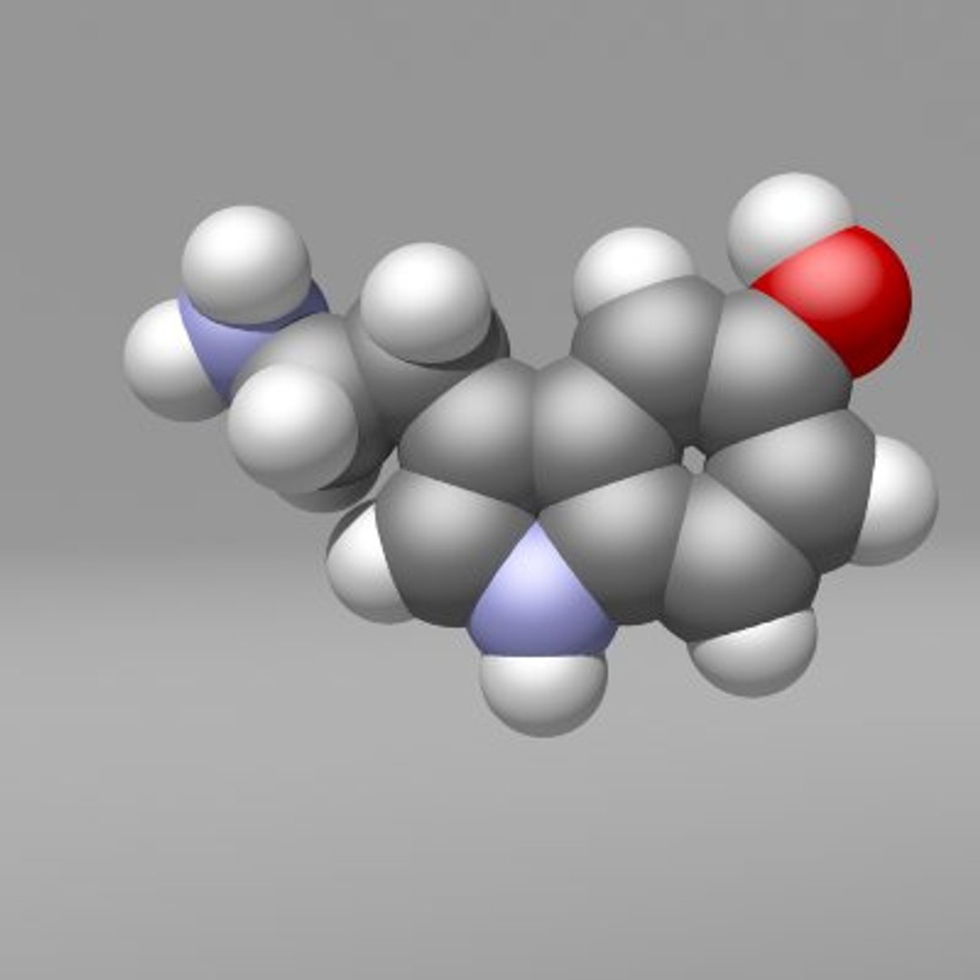 3d model molecular neurotransmitters
