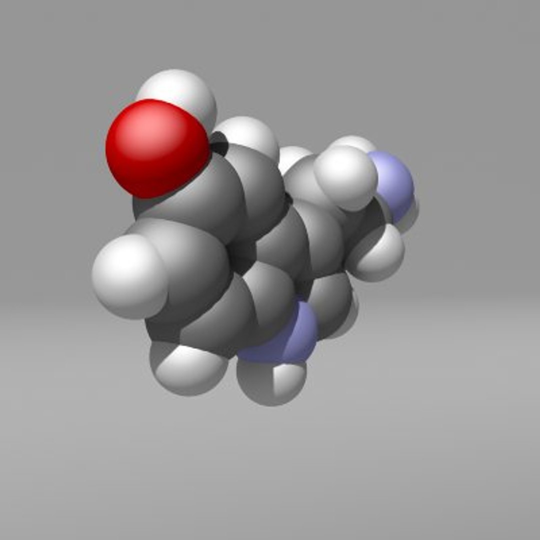 3d model molecular neurotransmitters