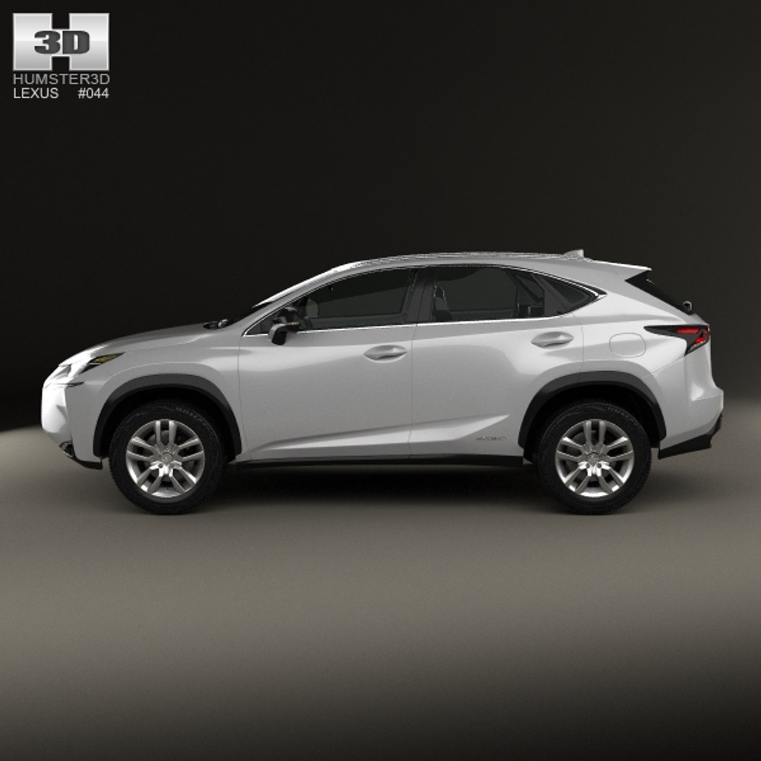 3d Model Lexus Nx Hybrid