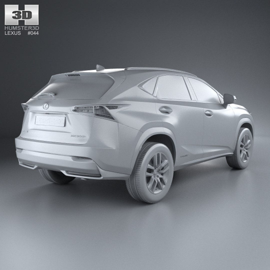 3d Model Lexus Nx Hybrid