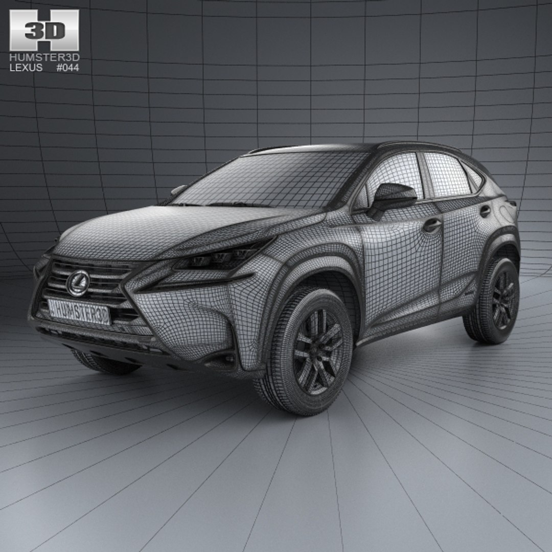 3d Model Lexus Nx Hybrid