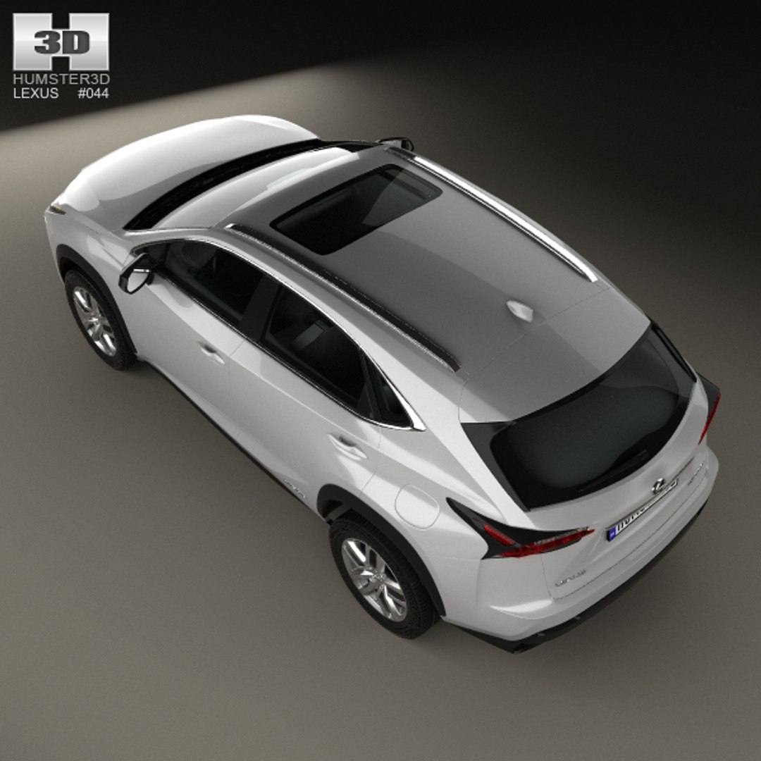 3d Model Lexus Nx Hybrid