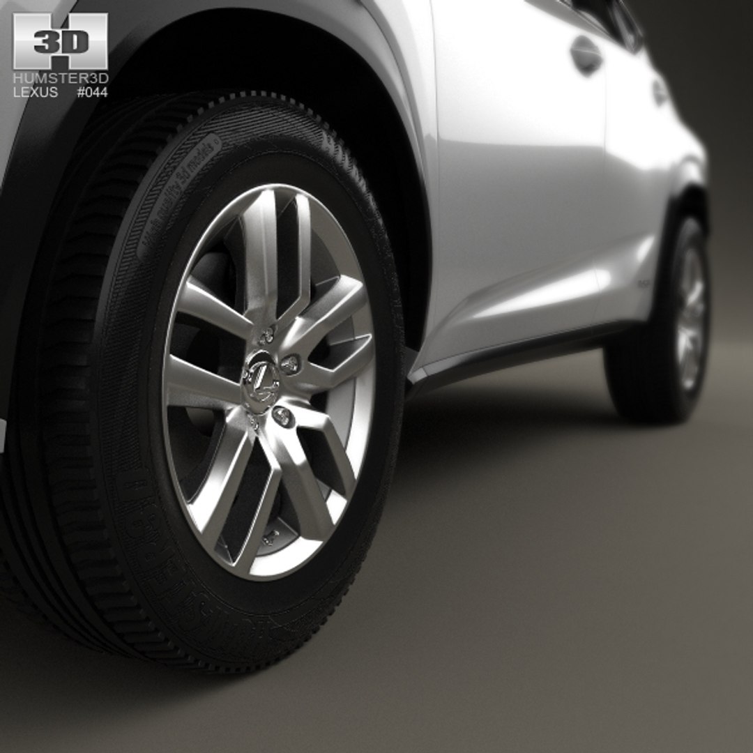 3d Model Lexus Nx Hybrid